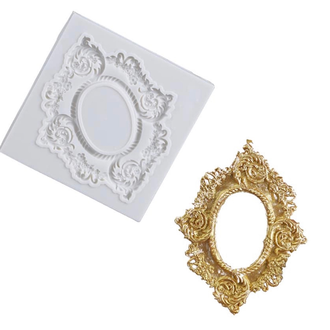 Fancy Frame Mold -PM304 - Christines Molds