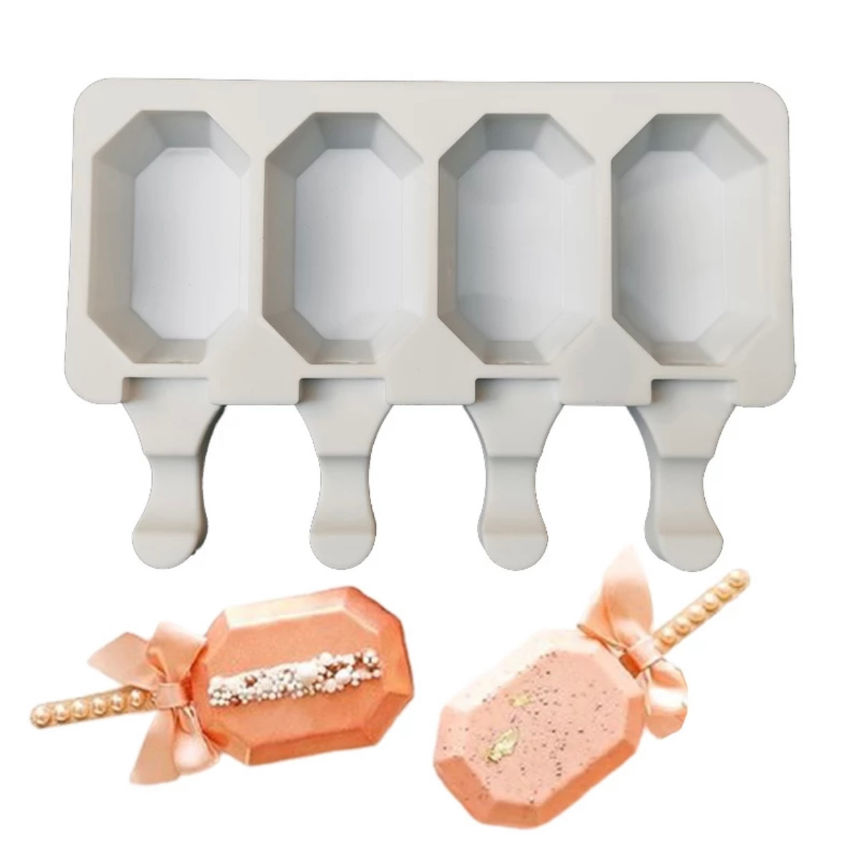 Lego Block Man 8 Cavity Mold - Christines Molds