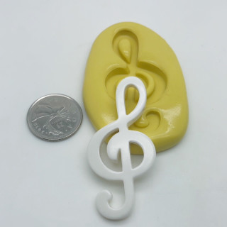 Music Note Mold PM462 - Christines Molds