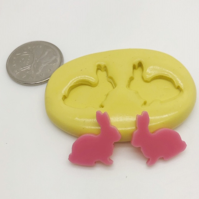 Rabbit Easter Mold Set Silicone - Christines Molds