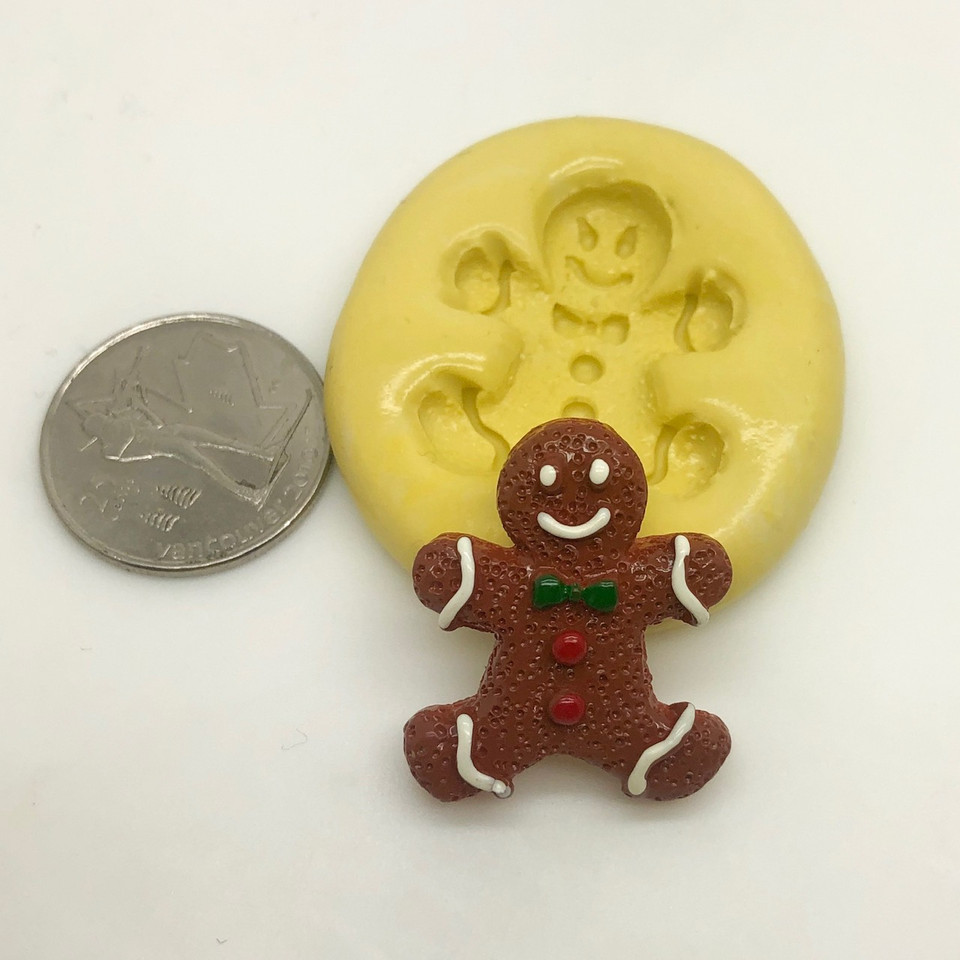 Gingerbread Cute Mold - Christines Molds