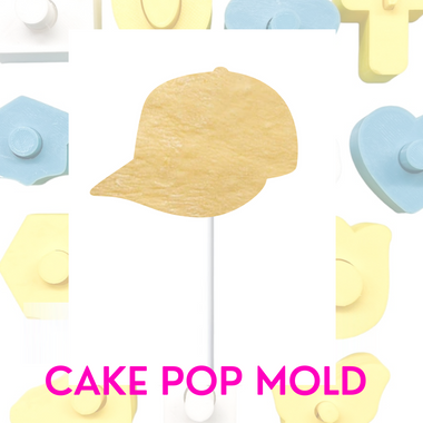 Baseball Cap Hat Cake Pop Mold - Christines Molds