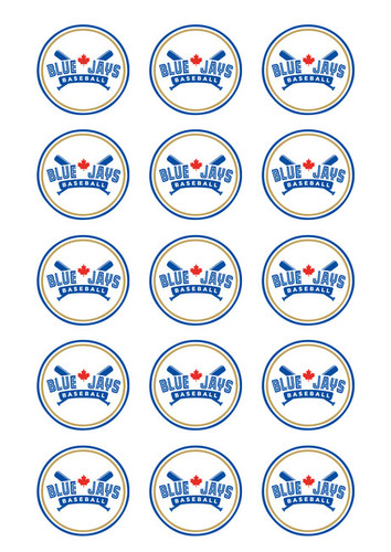 Blue Jays edible image - em10727 - Christines Molds