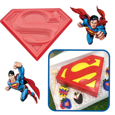 Superman Cake mold Breakable - Christines Molds