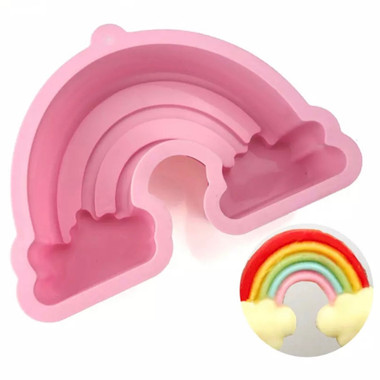 Rainbow breakable silicone mold - Christines Molds