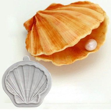 Seashell oyster PM646 - Christines Molds