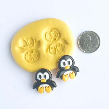 Penguin Silicone mold - Christines Molds