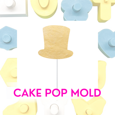 Top Hat Cake Pop Mold - Christines Molds