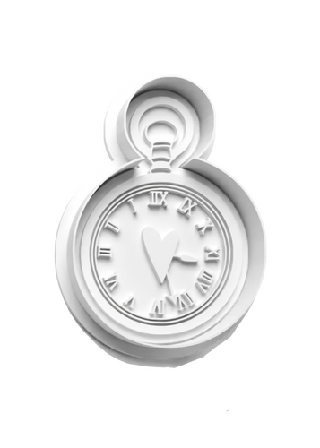 Watch Alice stamp and cookie cutter - Christines Molds