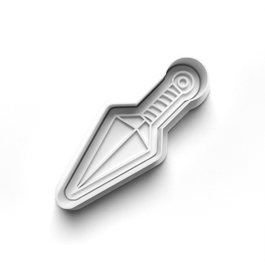 Ninja stamp and cookie cutter cc376 - Christines Molds