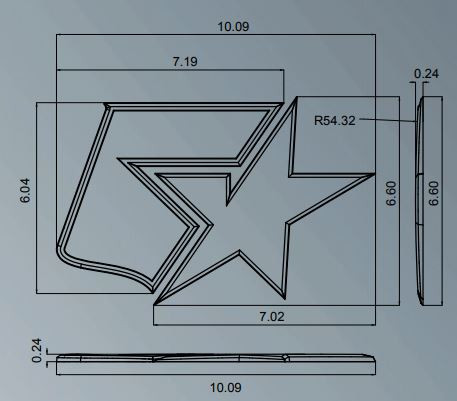 MasterCraft PROSTAR Chromax Shield Decal