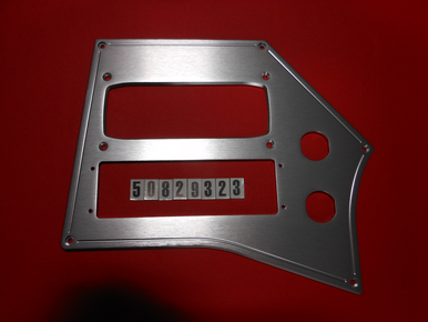 MasterCraft NXT Aluminum Dash Plate (New Version for Fusion RA70N ...