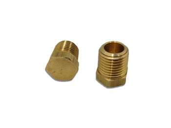 Ilmor 1/4" Brass Plug (MV8V-1090)