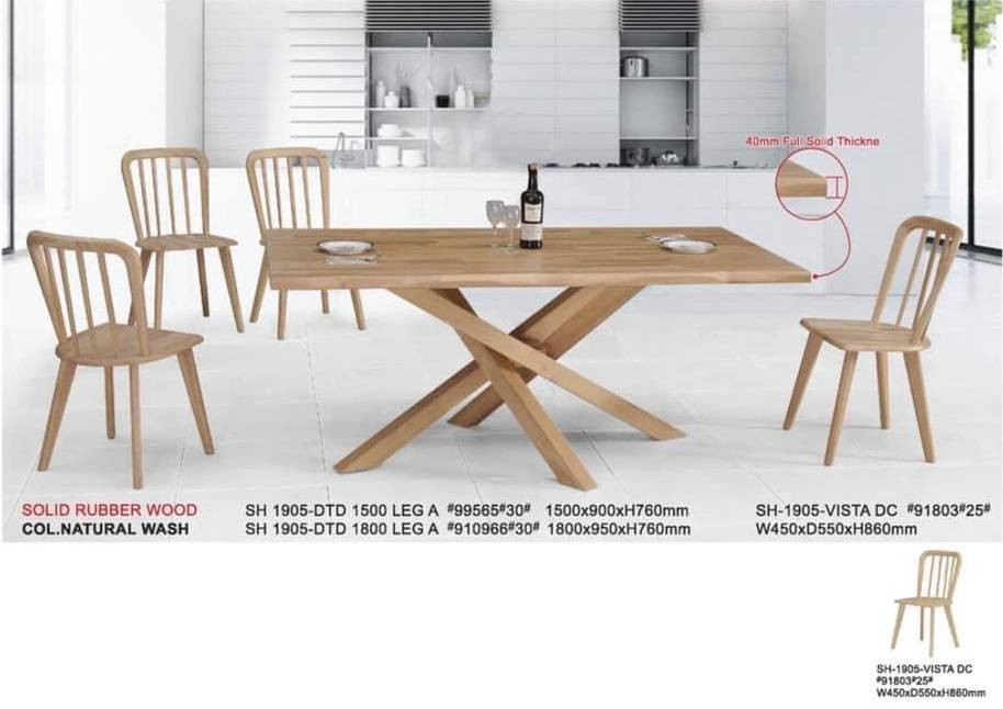 Aspen Dining Table (Natural)