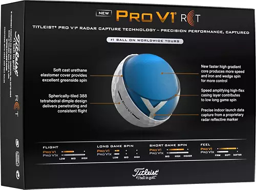 Titleist 2025 Pro V1 RCT Golf Balls - The GolfWorks