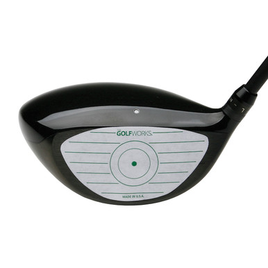 Oversized Wood Head Impact Marking Decal - The GolfWorks