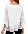 Buy HARPER 241, Harper 241 Womens 3/4 Sleeve Chiffon Tier Top Online ...