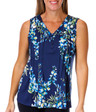 Buy Cocomo, Cocomo Womens Sleeveless Pleated Print Top Online - Bealls ...