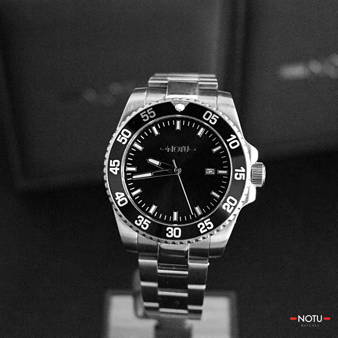TIME ROVER 40MM: SILVER/BLACK