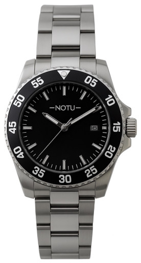 TIME ROVER 40MM: SILVER/BLACK