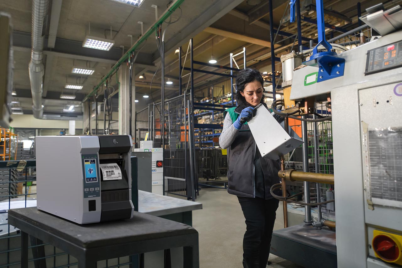 Zebra ZT610 Industrial RFID Barcode Label Printer | atlasRFIDstore