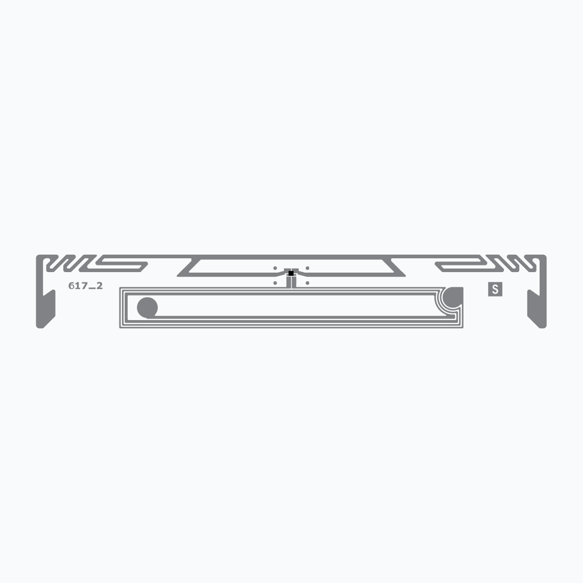 Avery Dennison Smartrac Slim Dual Frequency RFID Wet Inlay | EM4425 V12 ...