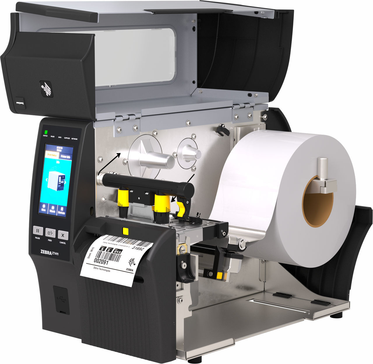Zebra Linerless Media Upgrade Kit | For ZT411 Printers | Atlas RFID