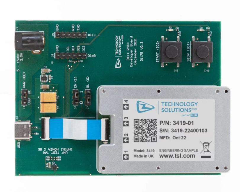 TSL 3419 Developer Kit | TSL 3419 RAIN RFID Reader Module Developer Kit ...