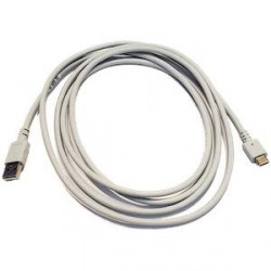 Zebra USB-C to USB-A Cable for Cradles | Healthcare White | Atlas RFID