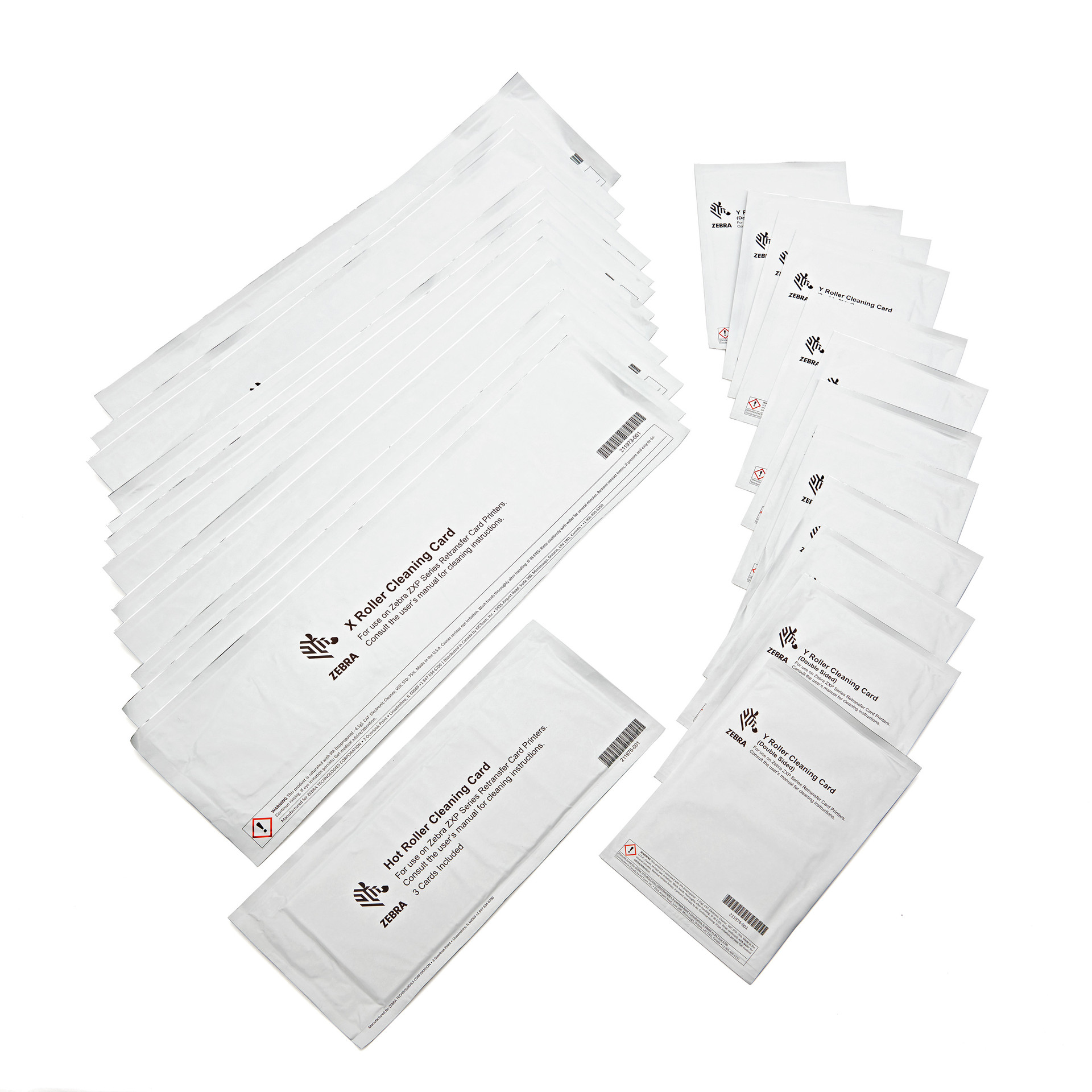 Zebra Print Station Cleaning Kit | For Non-Laminating ZXP8 & ZXP9 ...