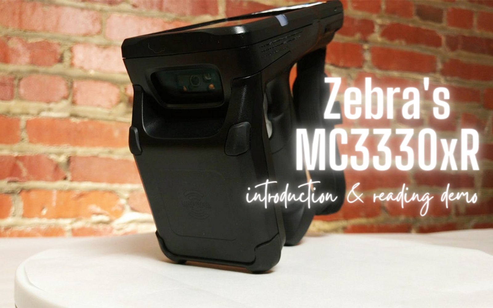 Zebra MC3330xR UHF RFID Handheld Reader | Overview & RFID Tag Reading Demo - atlasRFIDstore