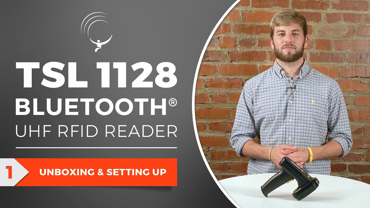 TSL 1128 Bluetooth® UHF RFID Reader: Unboxing & Setting Up - atlasRFIDstore