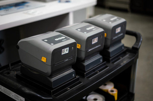 Zebra ZD421T Thermal Transfer Desktop Barcode Label Printer | Atlas RFID