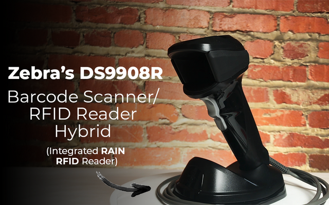 Zebra DS9908R Barcode Scanner/RFID Reader Hybrid - atlasRFIDstore