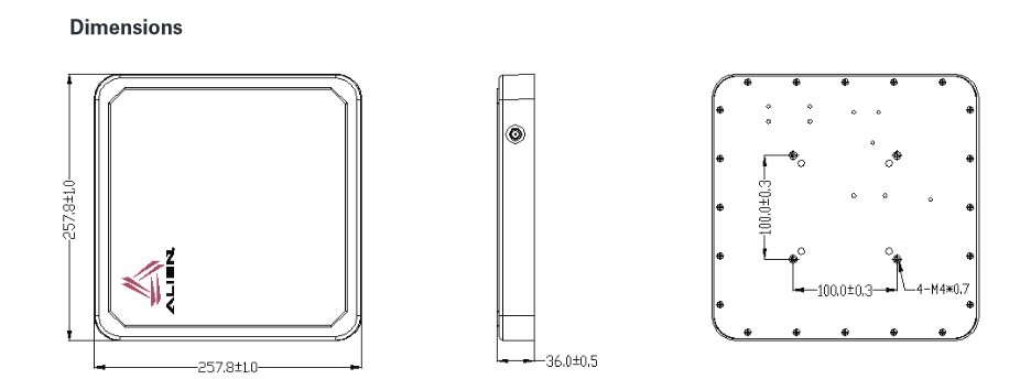 Alien ALR-8698 RFID Antenna