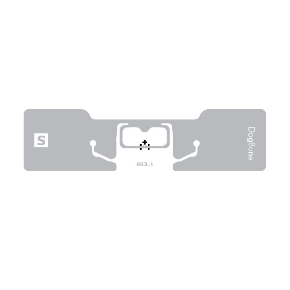 SMARTRAC Sensor DogBone RFID Wet Inlay (RFMicron Magnus S)