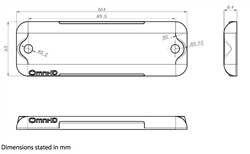 Omni-ID Max Rigid RFID Tag (866-868 MHz) [Clearance]