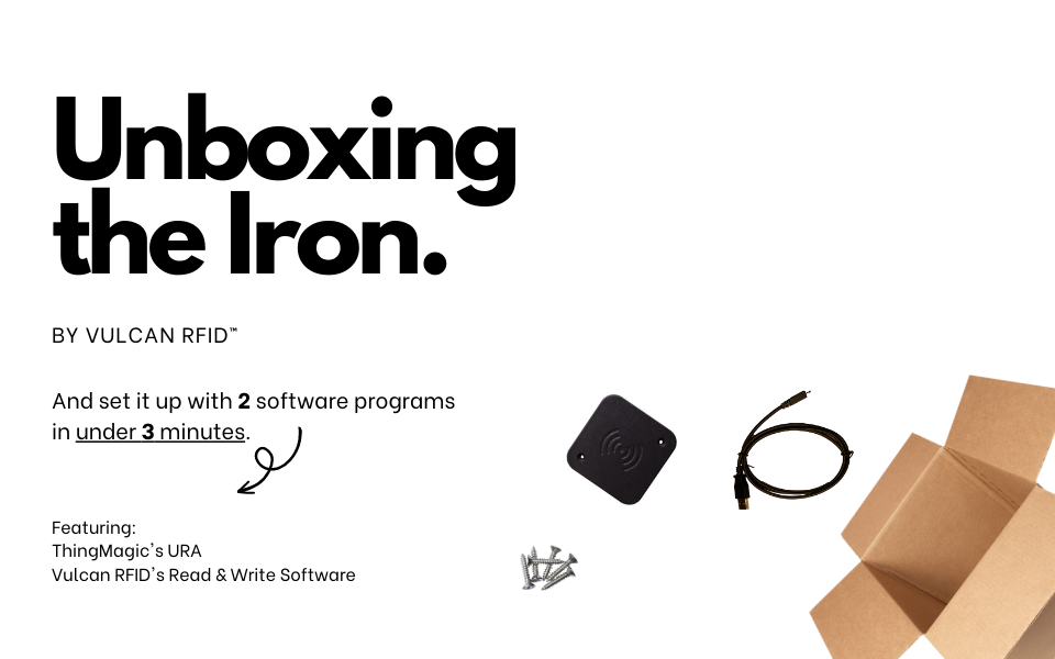 Vulcan RFID Iron USB RFID Reader | Unboxing, Setting Up, & Connecting ...