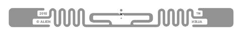 Alien Squiggle RFID White Wet Inlay (ALN-9840, Higgs-EC)