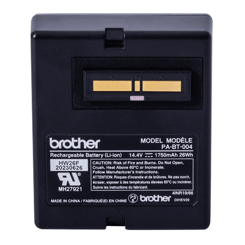 Brother Rechargeable Li-ion Battery | For TD 2300 Printers | Atlas RFID
