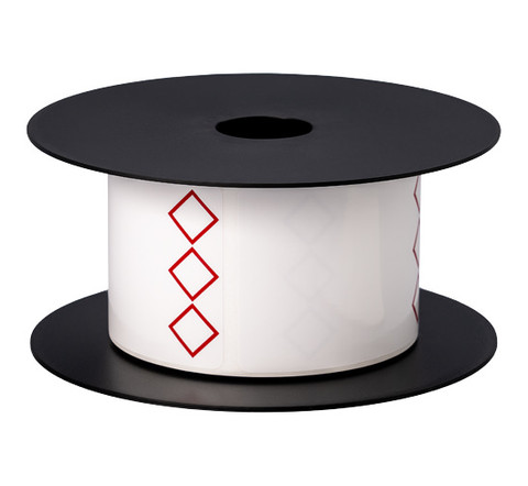 Brother 3" x 2" TT GHS 3 Diamonds Labels | For Desktop Safety | 1 Roll ...