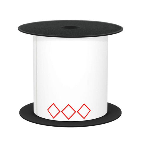 Brother 3" x 4.5" TT GHS 3 Diamonds White Label | For Desktop Safety ...