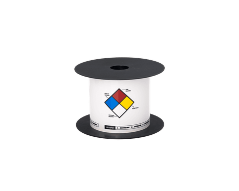Brother 3" x 5" TT NFPA Color Diamonds White Label | For Desktop Safety ...