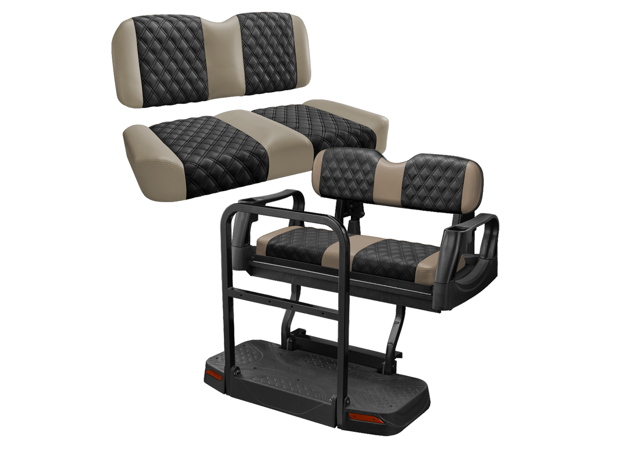 Club Car Precedent Matching Seat Set – Elite Series Front & Rear ...