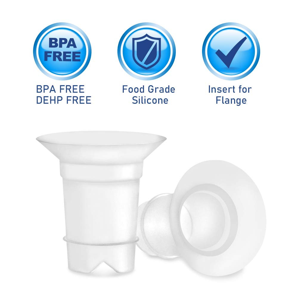Maymom Silicone Flange Inserts 2-pc