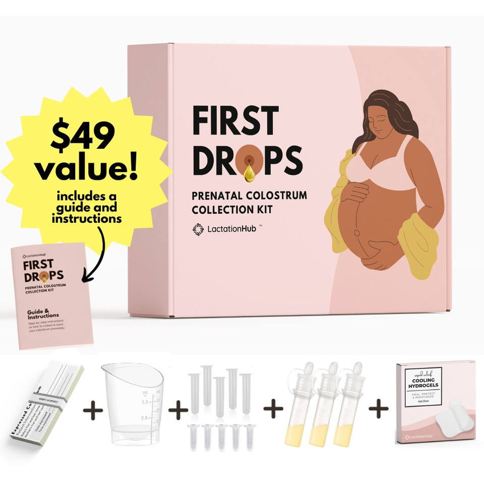 First Drops Matter Colostrum Collection Kit + Instructions Includes ...