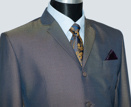 John Lennon golden blue 2 tone tonic suit 60's