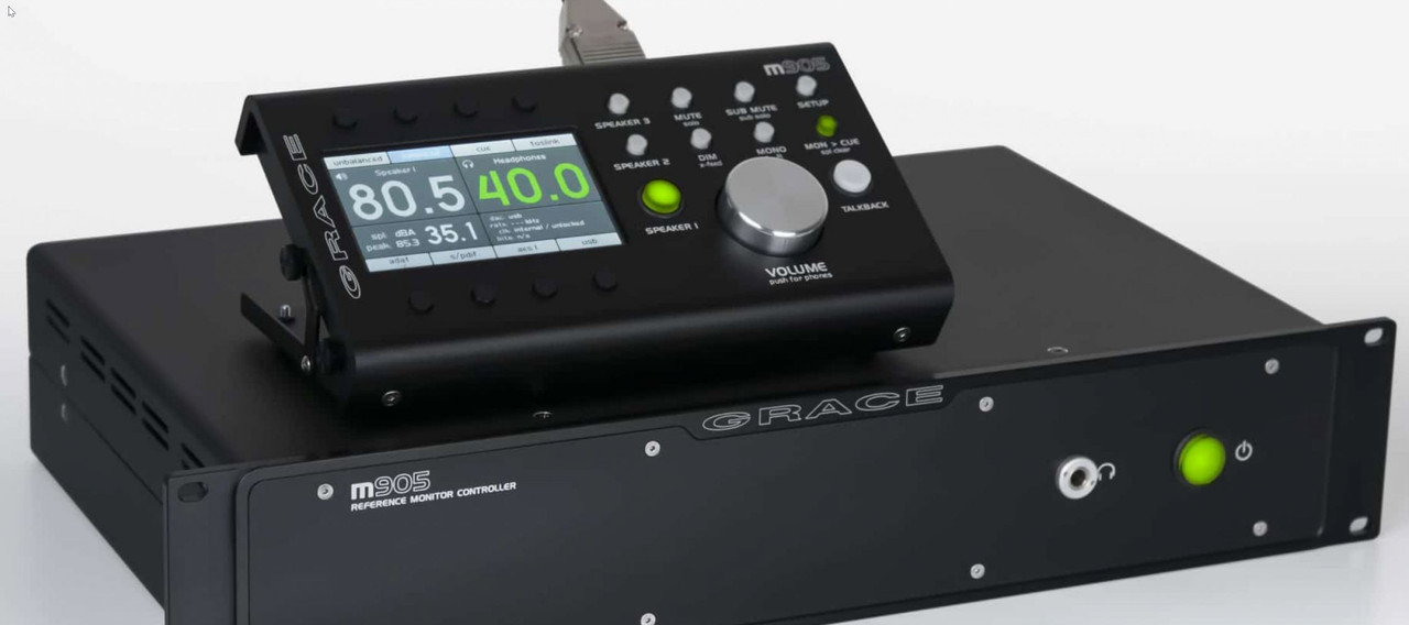 Grace Design m905 MONITOR CONTROLLER Black