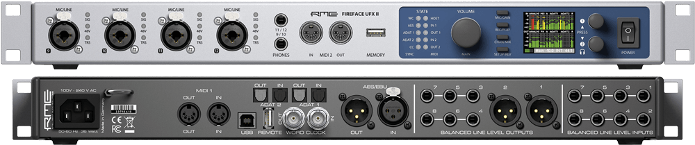 RME Fireface UFX II