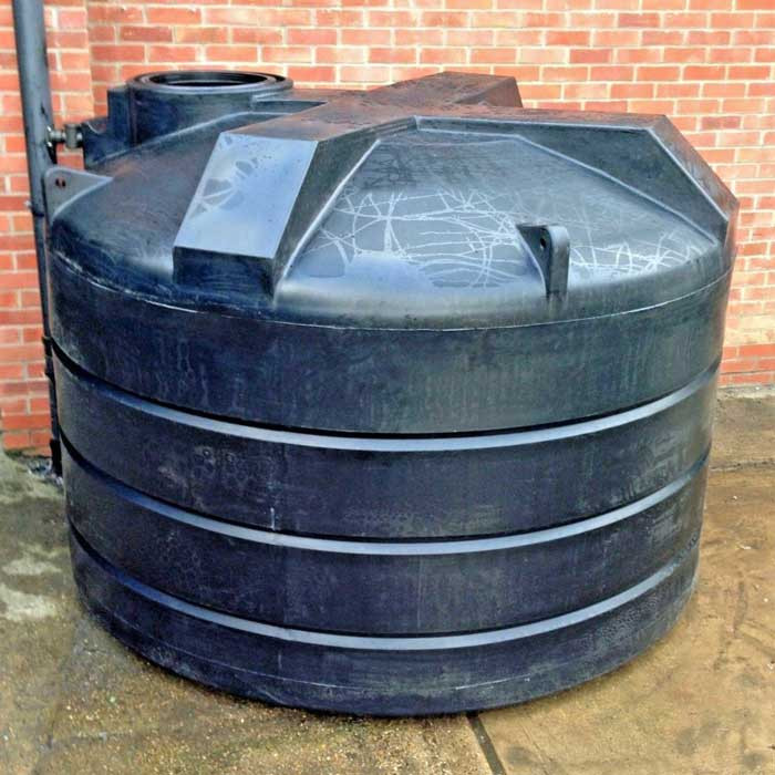 5000L Water Tank - Above Ground